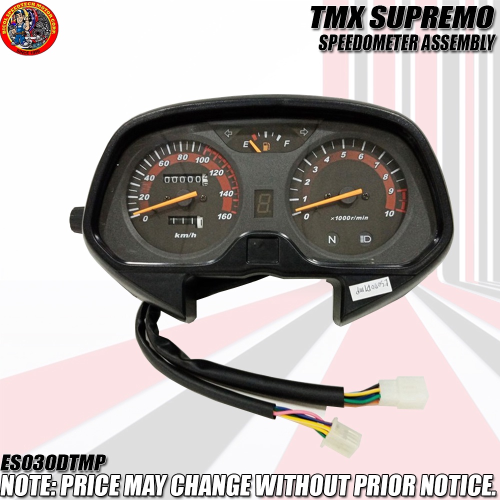 TMX SUPREMO SPEEDOMETER ASSEMBLY (ES030DTMP) | Shopee Philippines