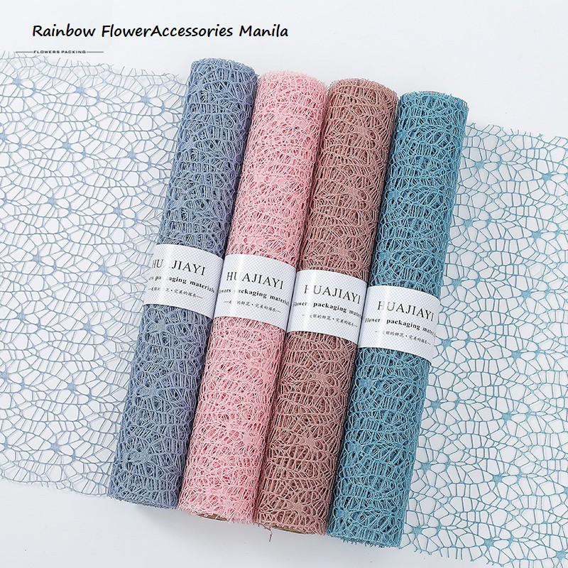 Flower Bouquet Wrapping Mesh THW 5Yard per Roll | Shopee Philippines