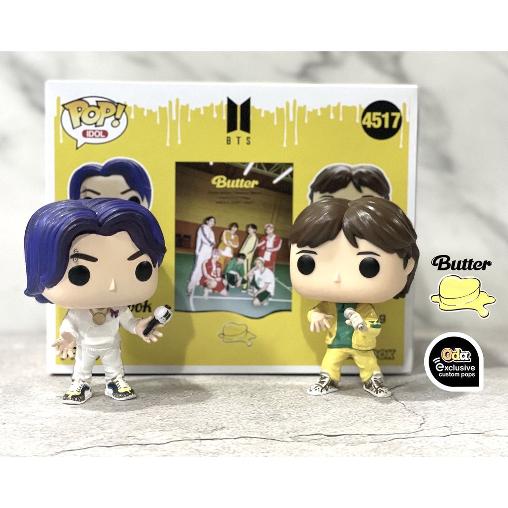 BTS V and Jung Kook Jogging Pants BUTTER Series Custom pop (created by Oda exclusive Custom Pops ...