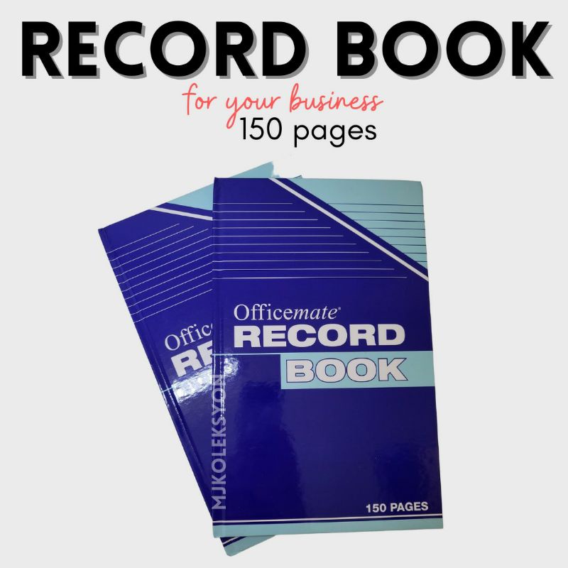 Record Book for your Business 150pages | Shopee Philippines