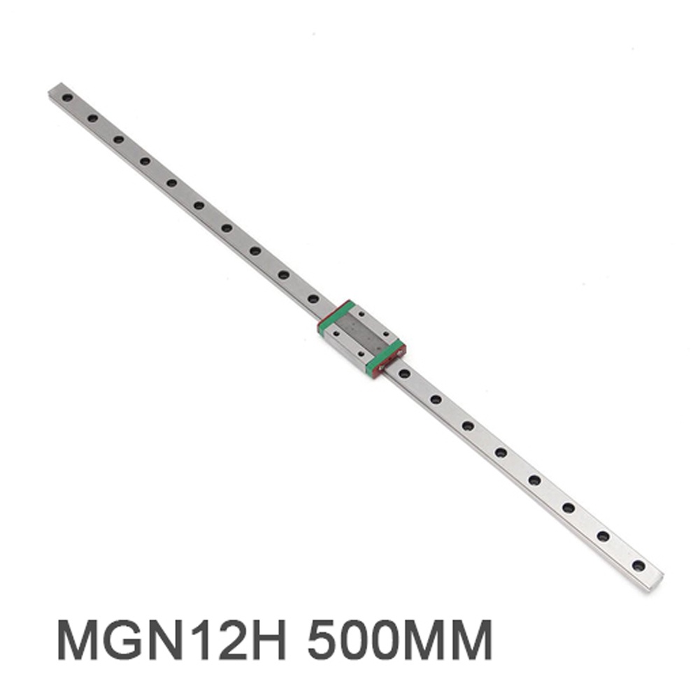 [In Stock]MGN12H Linear Rail Guide Linear Sliding Guide Block CNC Tool 500mm | Shopee Philippines