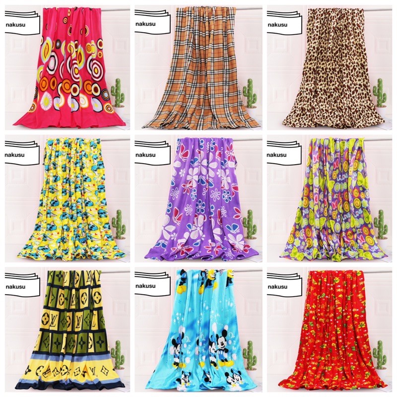 Nakusu More Design Double Kumot Blanket Pranela 180 x 200cm | Shopee ...