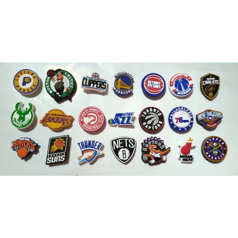 Basketball Team (NBA series) shoe charm accessories | Shopee Philippines