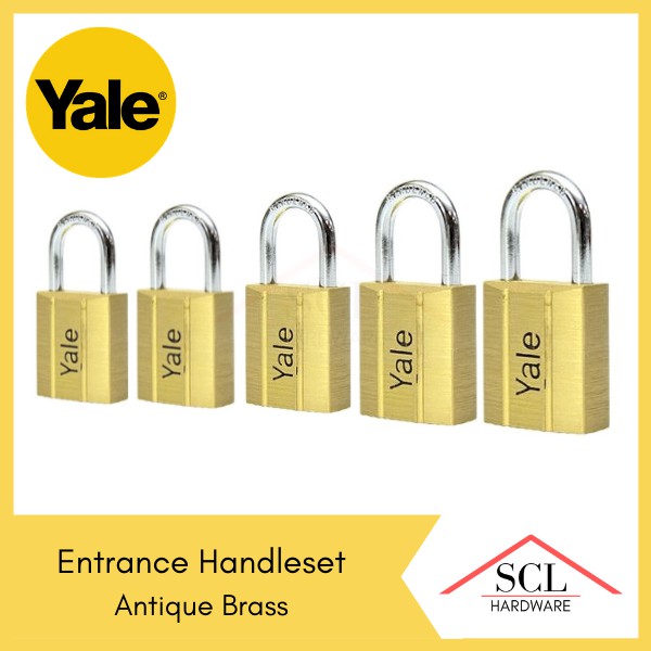 Original Yale Brass Padlock V140 (20mm-60mm) | Shopee Philippines