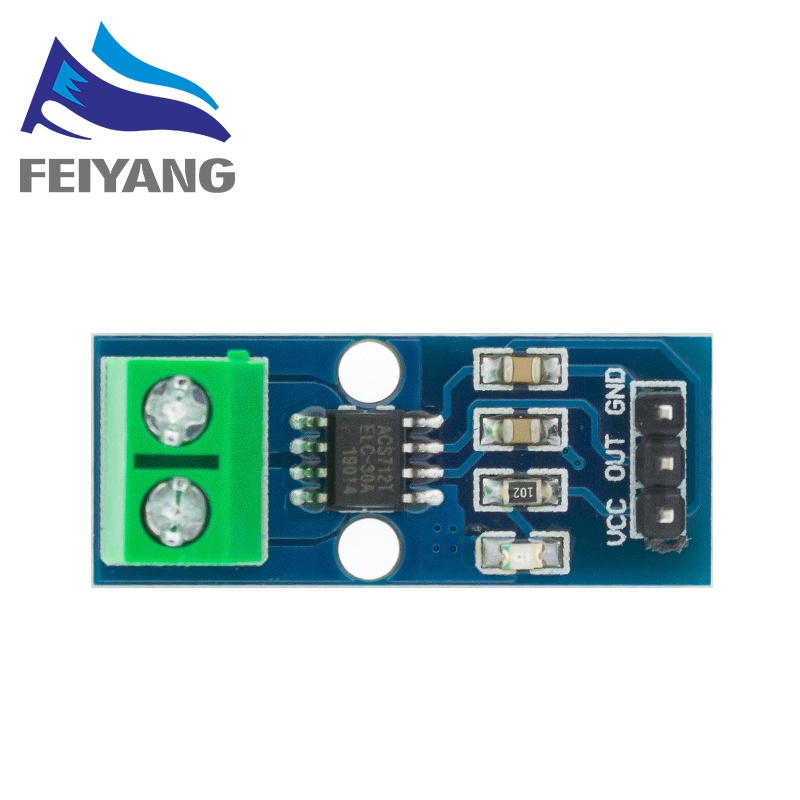10PCS 5A 20A 30A Hall Current Sensor Module ACS712 module for Arduino ...