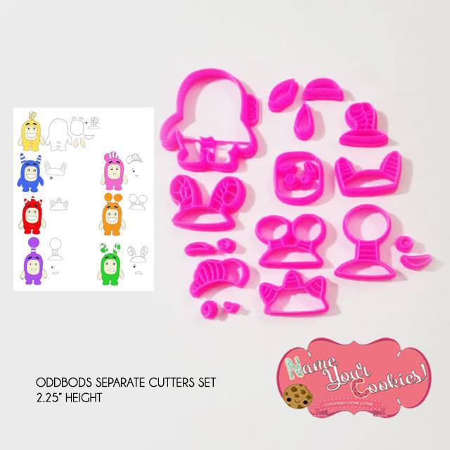 ODDBODS COOKIE CUTTER- 2.25"H | Shopee Philippines