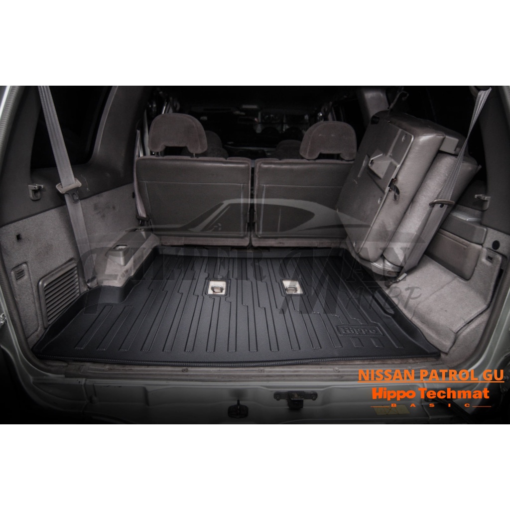 NISSAN PATROL GU (Y61) 1997-2016 Hippo Techmat Basic Cargo Trunk Tray ...