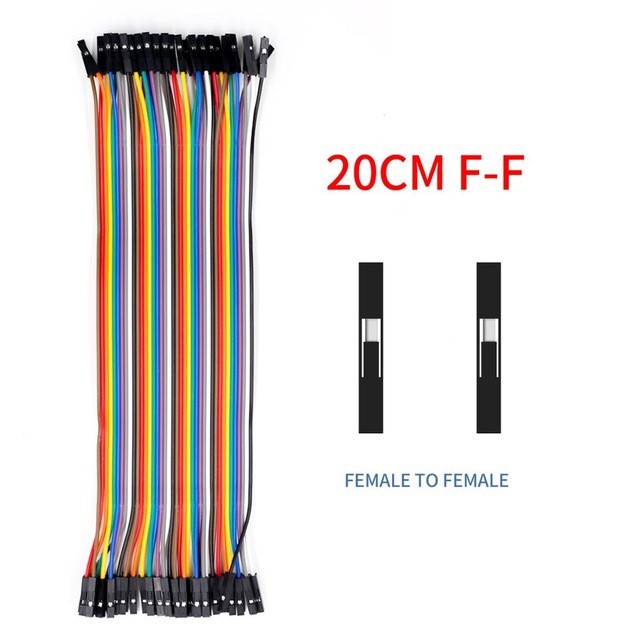 40PIN 10 20 30CM Dupont Line Male to Male + Female to Male and Female ...