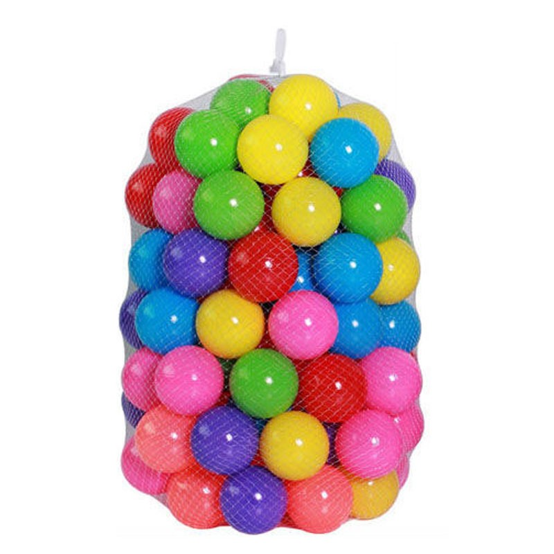 50Pcs BIG SOFT PLASTIC BALLS SWIMMING PIT POOL Game Baby Play Balls ...