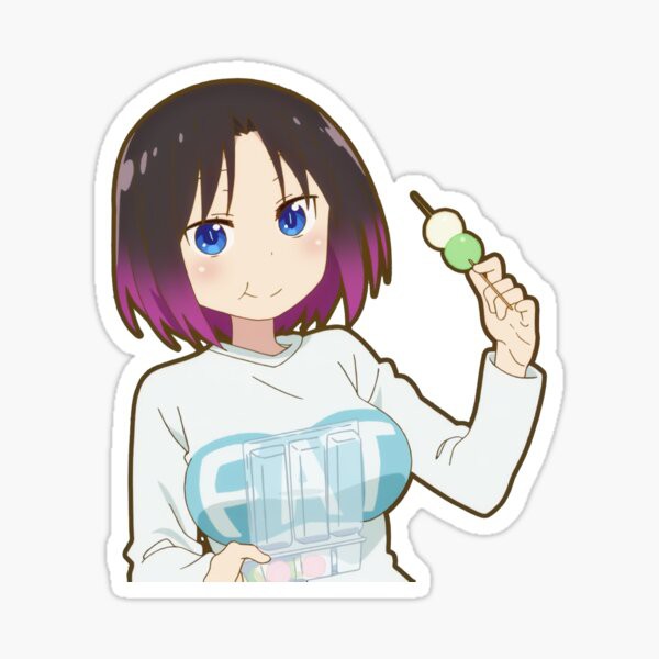 Anime Stickers / Miss Kobayashi's Dragon Maid Anime Sticker / Laminated ...