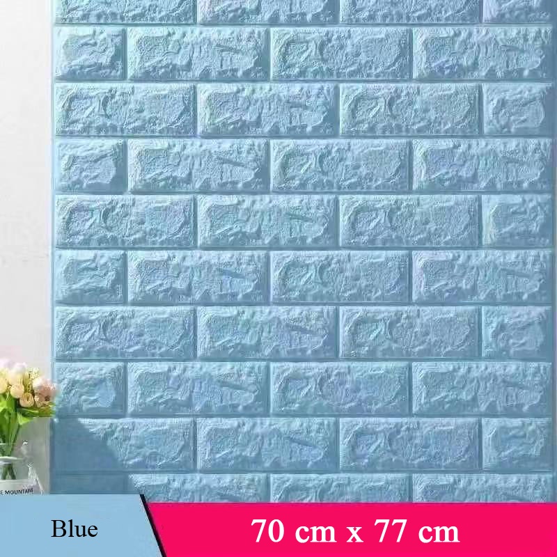 LUCKIN MART 3D Wall Stickers Home Decor Wallpaper DIY Wall Decor Foam ...
