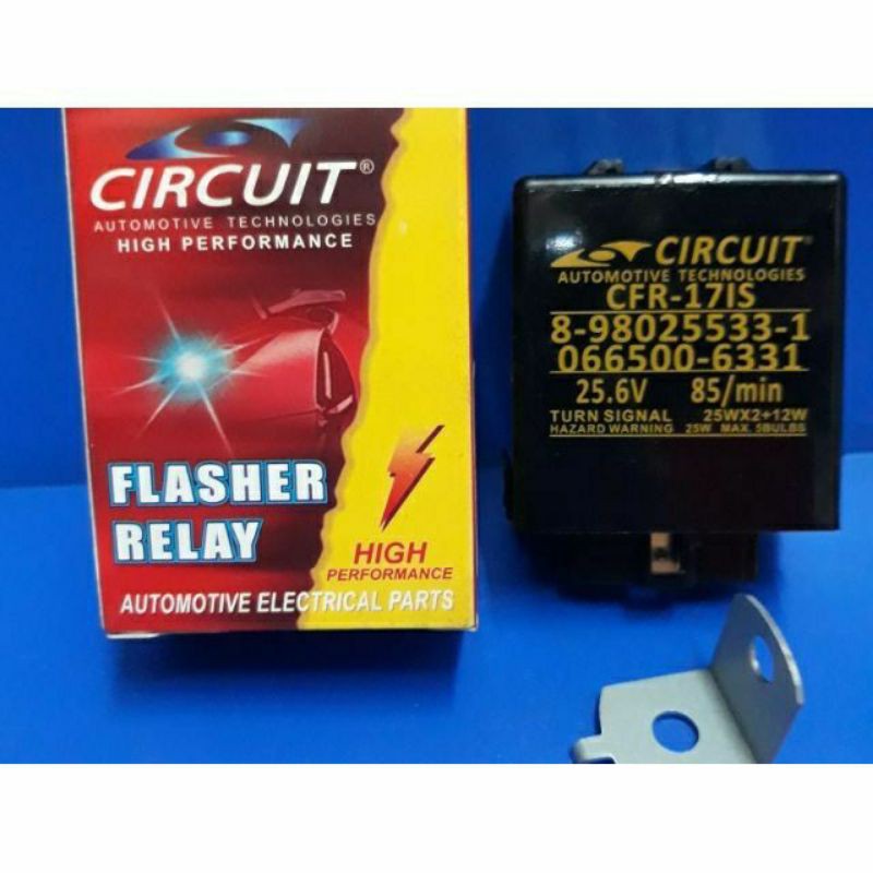 FLASHER RELAY (CFR17IS) isuzu giga [24 VOLTS/5 TERMINAL] | Shopee ...