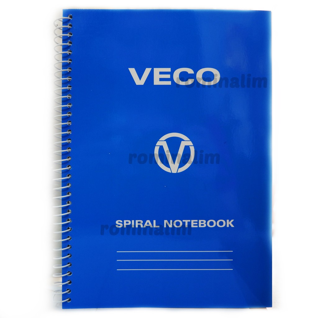 Spiral Notebook 80 Sheets Veco Special Notebook Notepad | Shopee ...