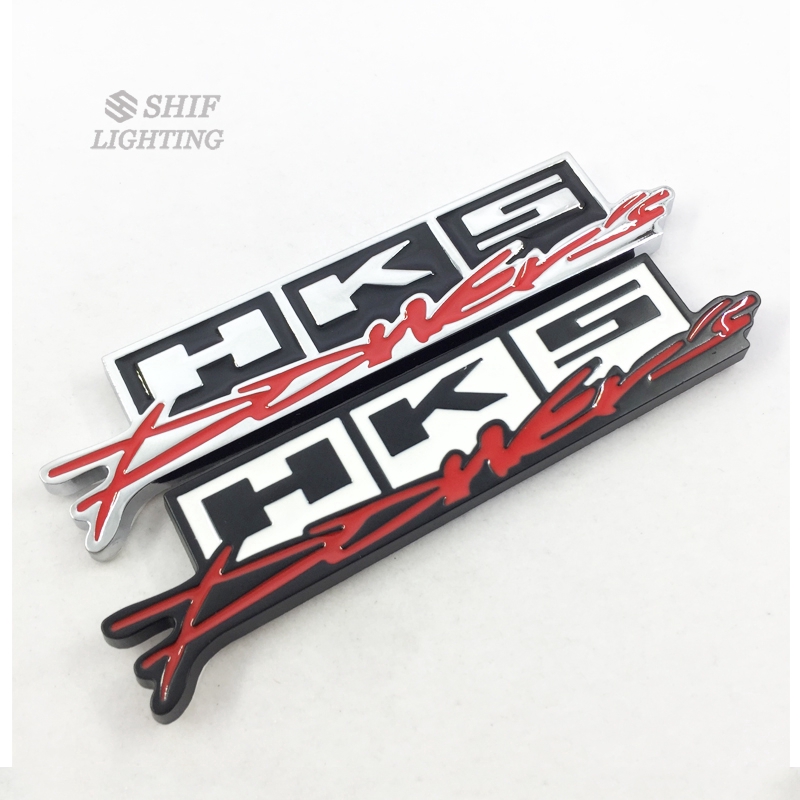 1 x Metal HKS POWER SPORTS Car Auto Performance Modification Badge ...