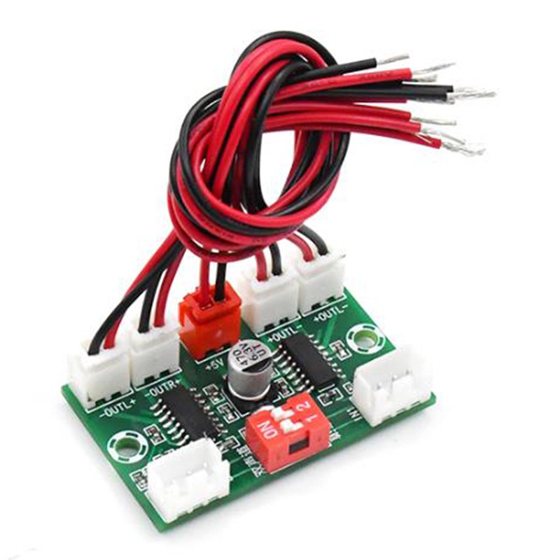 DC 5V power supply DIY mini amplifier module XH-A156 4 channel 4*3W ...