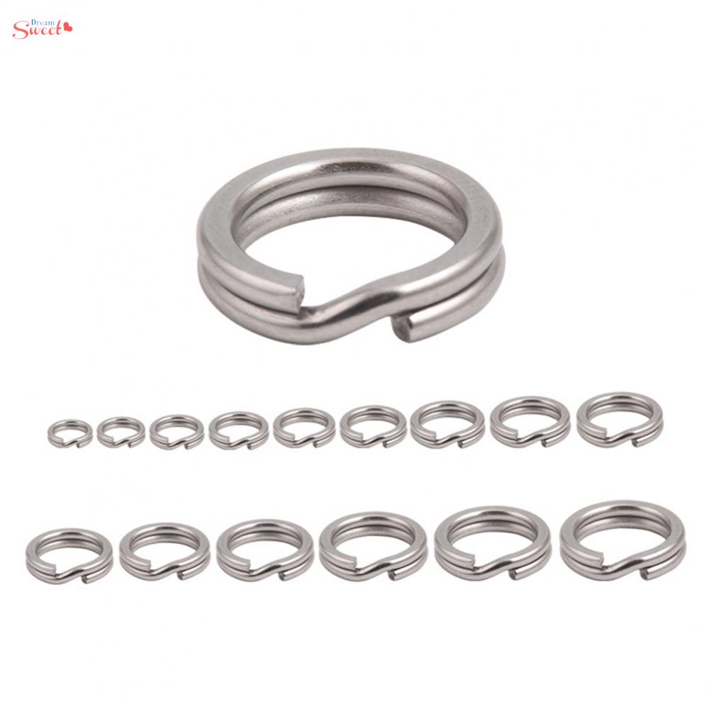 SWTDRM- ~Connector Split Ring Split Ring Stainless Steel Connector Double Split-【Sweetdream ...