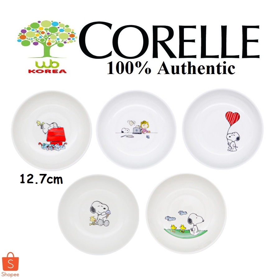 CORELLE Corningware X Peanuts Small Side Dish Plate 12.7cm 1pc ...