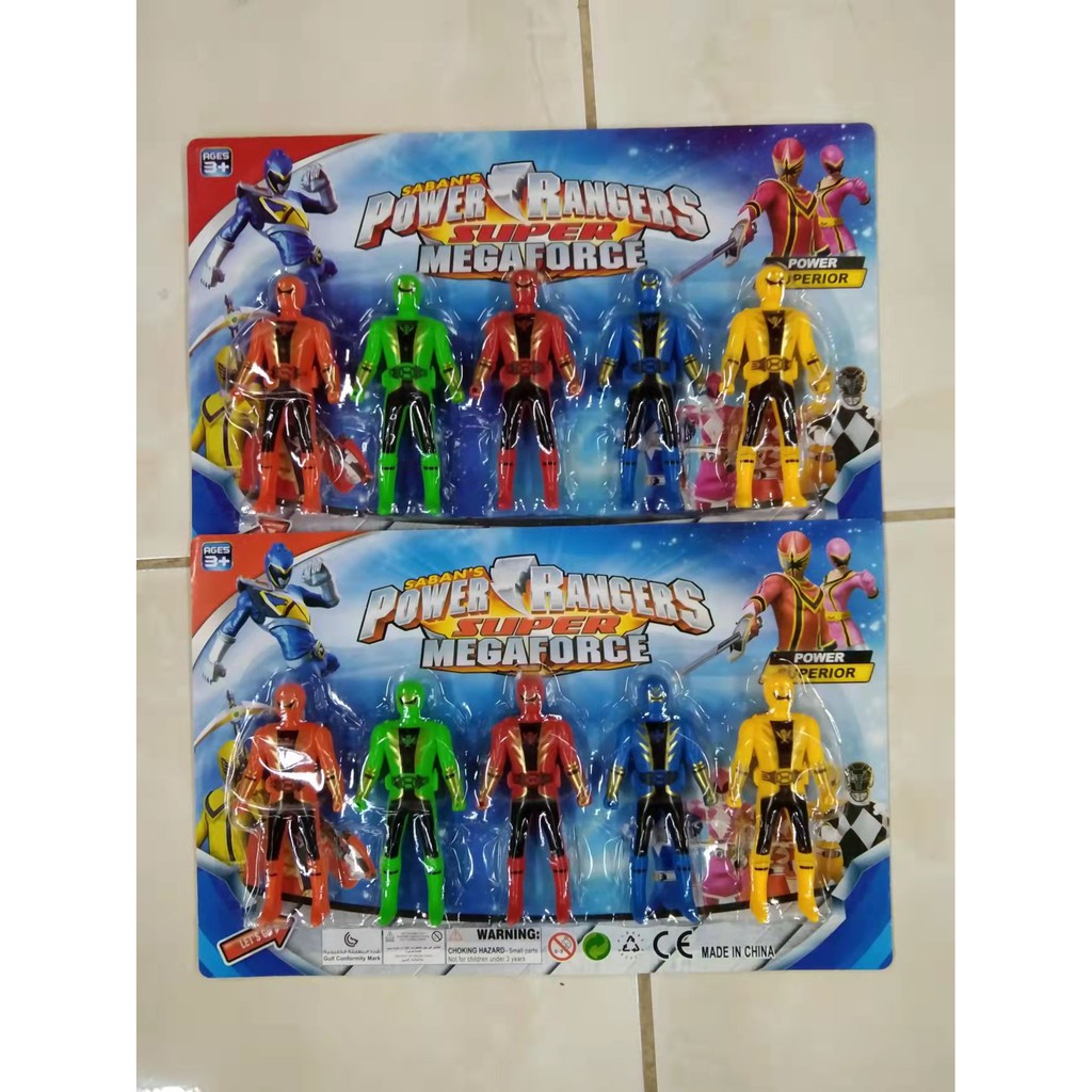 KES power rangers super hero toys for kids boy COD | Shopee Philippines