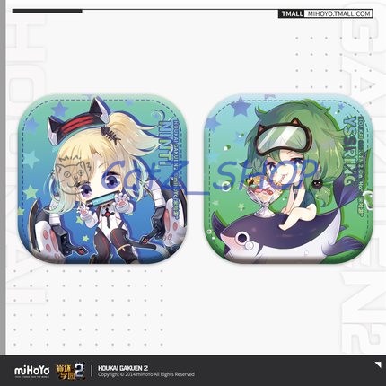 Honkai Impact 3/Honkai Gakuen 2/GGZ Official Chibi Refrigerator Magnet ...