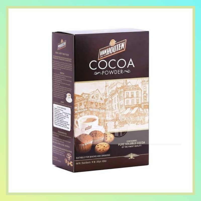 Cocoa Van Houten Chocolate Powder 180 Gram - Drink | Shopee Philippines