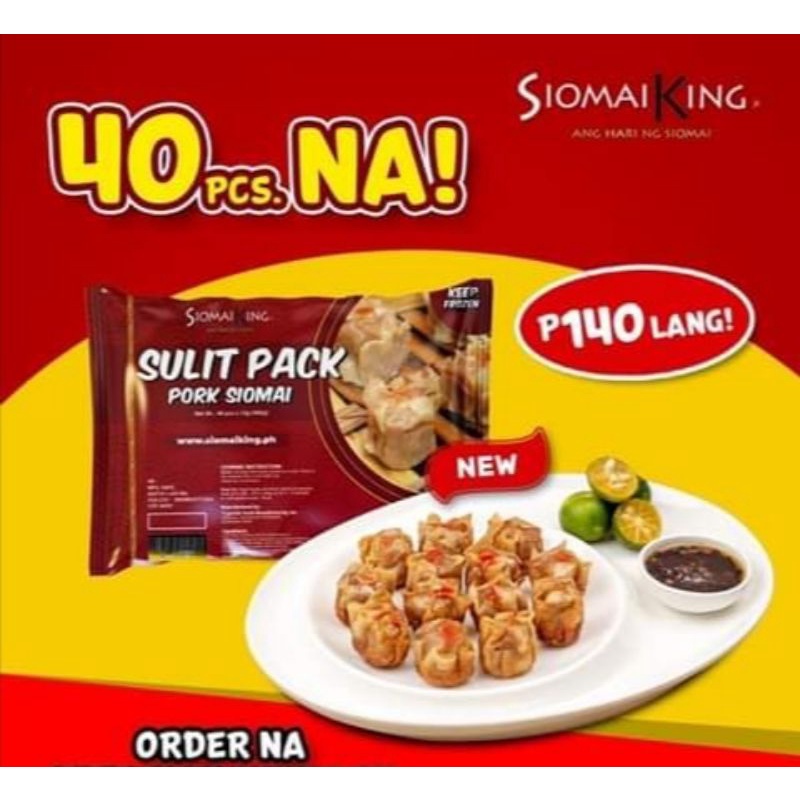 SIOMAI KING SULIT PACK | Shopee Philippines