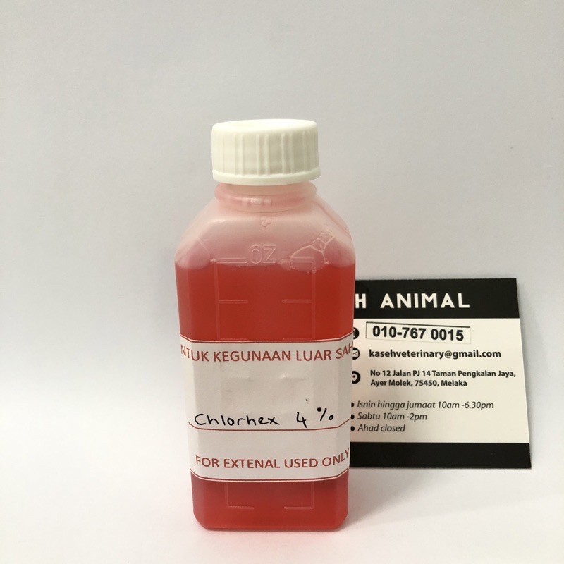 Chlorhexidine 4% - sabun cuci luka/ antiseptic wash 60ml/1L | Shopee ...