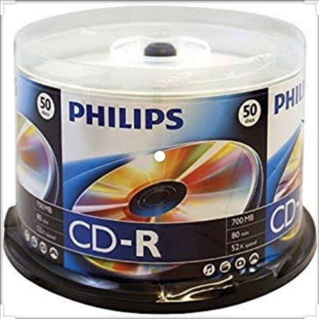 Philips CD-R 700MB (50pcs) | Shopee Philippines