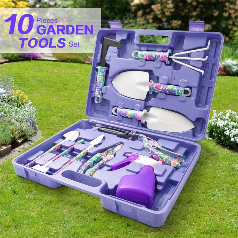 5/10pc Gardening Plant Tool Set Kit Garden Ruler Rake Shovel | Shopee ...