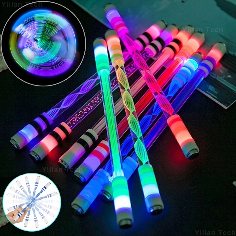 Pen Spinning Finger Spinner Kid Toy Whirling Pen Stable Pivot Anti-slip ...