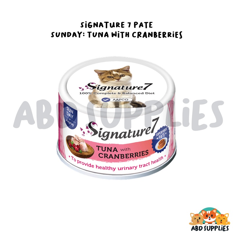 Signature 7 Signature7 Canned Can Wet Cat Food Gravy / Pate (70g/80g) | Shopee Philippines