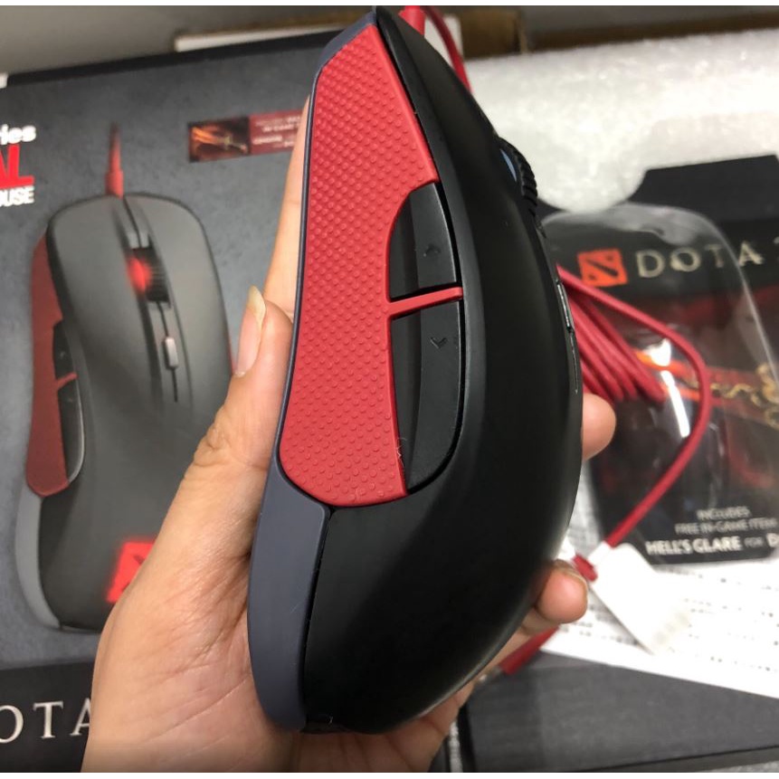 SteelSeries 62273 Rival Dota 2 Edition Gaming Mouse (ORIGINAL) | Shopee ...