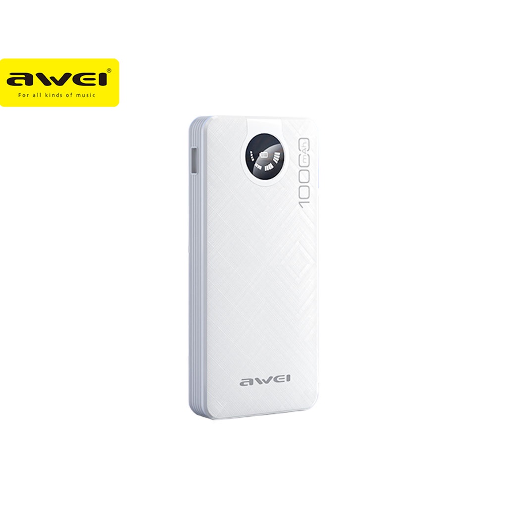 Awei P133K 10,000mAh Dual Input and Multiple Output Powerbank Fast ...