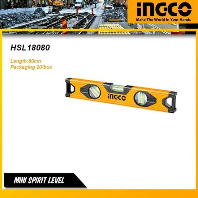 Ingco Spirit Level (HSL18080) | Shopee Philippines