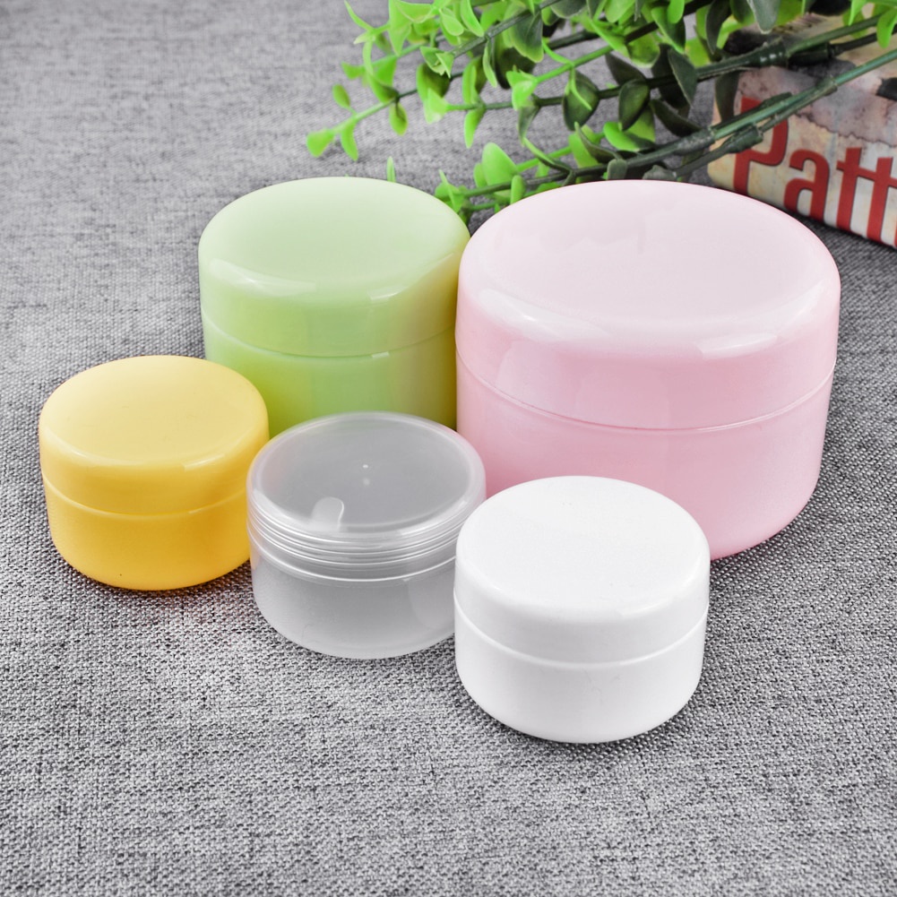 1 Pcs Cosmetic Box Cosmetic Cream Storage Container, Round Bottle ...