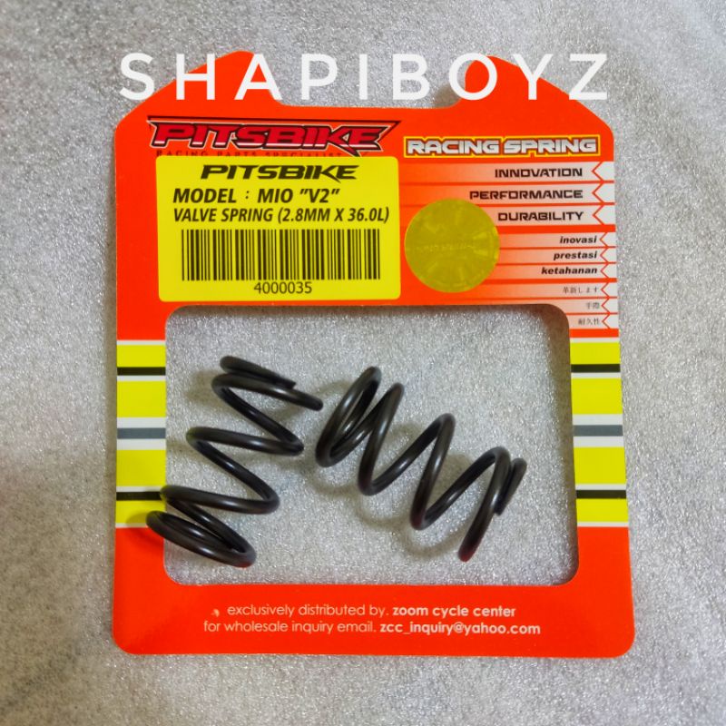 PITSBIKE VALVE SPRING MIO/XRM110/BEAT FI.carb/ KLX150/V2 (5*34/5*36 ...
