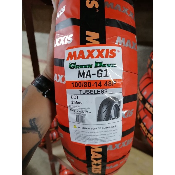 MAXXIS TIRE GREEN DEVIL MA-G1 SCOOTER 80/80 14 90/80 14 100/80 14 ...