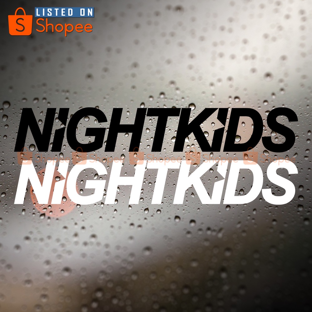 Stickers | 2x Night Kids | Nightkids | Decals | Initial D | JDM | Vinyl ...
