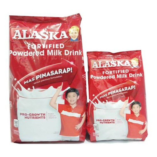 Alaska Fortified Powdered Milk Drink 750g/330g | Shopee Philippines