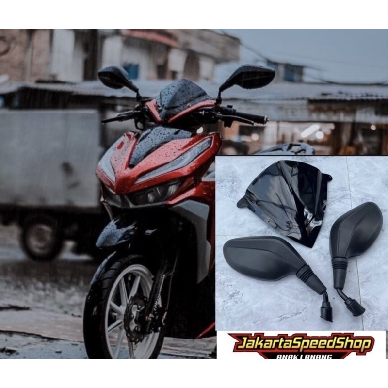 NEWEST VISOR PACKAGE VARIO 125/150 NEW KEYLESS VARIO TECHNO 110 CARBON ...