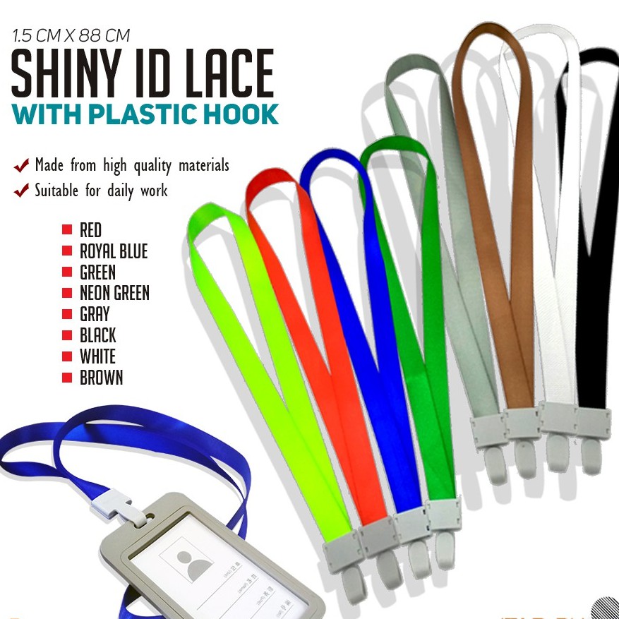 1.5CM SHINY ID LACE WITH PLASTIC HOOK | Shopee Philippines