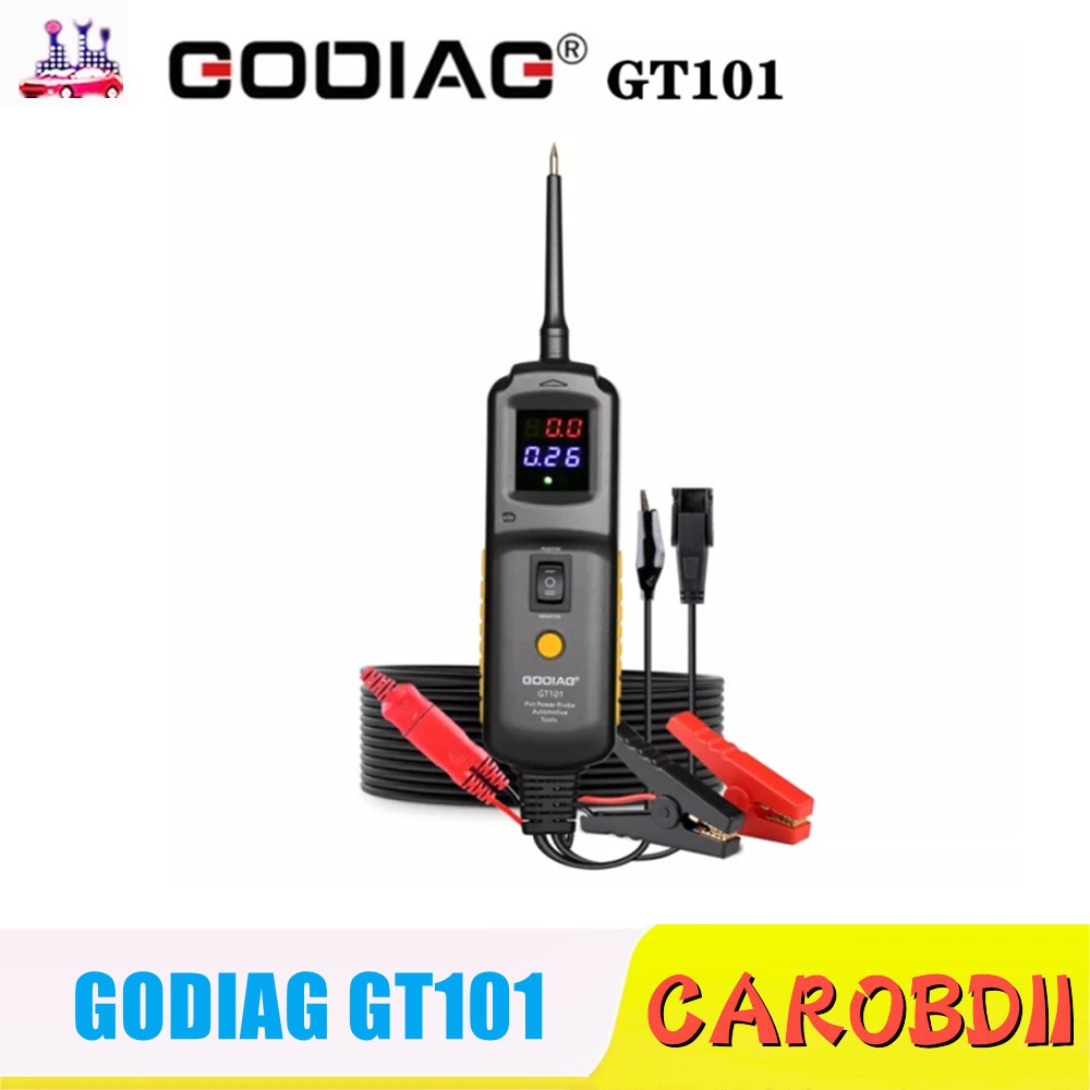 GODIAG GT101 PIRT Power Probe Circuit Analyzer Car Power Line Fault ...