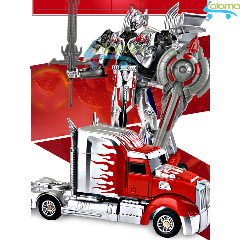 Transformer 45cm High Optimus Prime 5D Model | Shopee Philippines