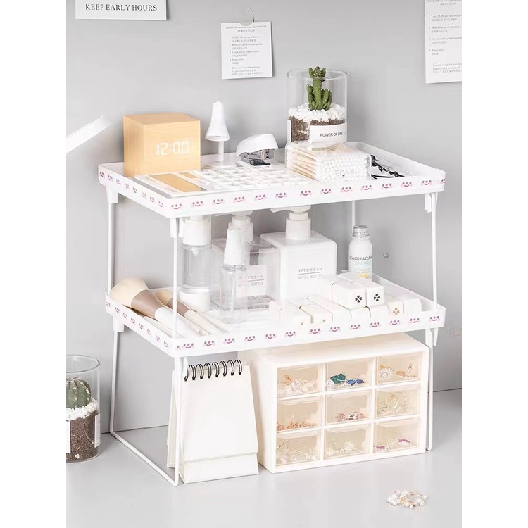 Foldable multi-purpose rack, kitchen rack, stackable storage rack ...