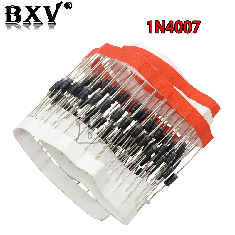 100PCS/LOT New 1N4007 4007 1A 1000V DO-41 High Quality Rectifier Diode ...