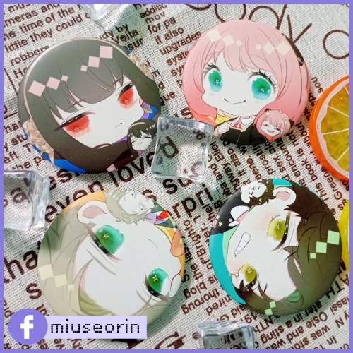 Spy X Family Badge (4 Patterns) | Shopee Philippines