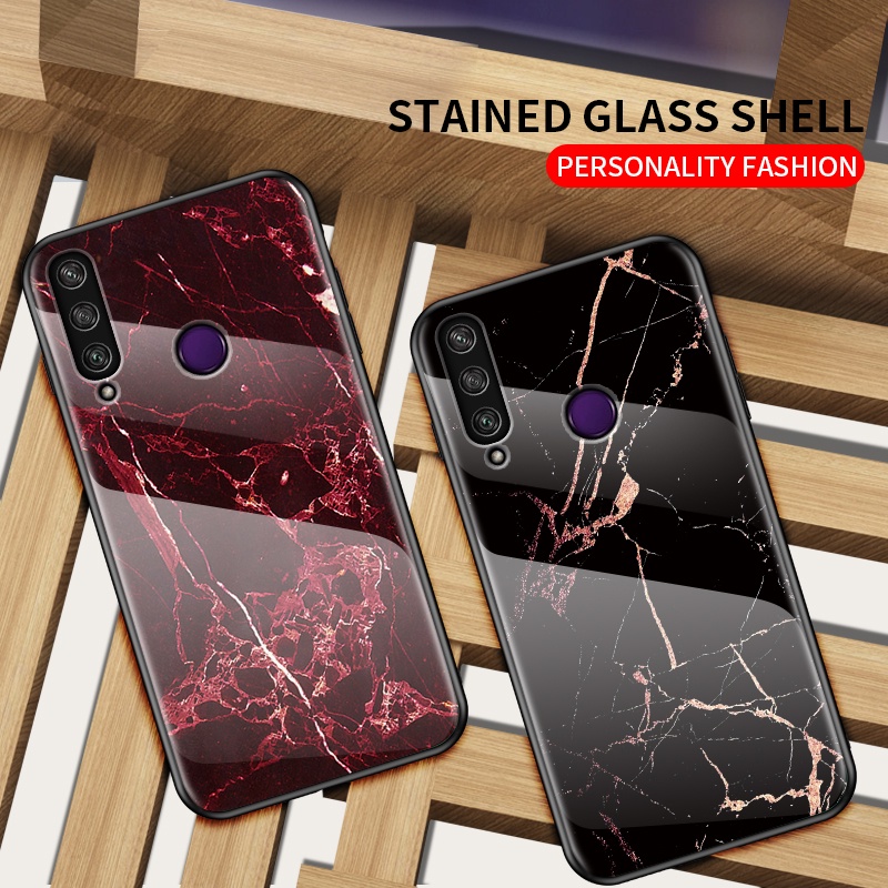 [Ready Stock] casing Huawei Y6S Y6 Y7 Pro Y9 Prime 2019 Luxury Marble ...