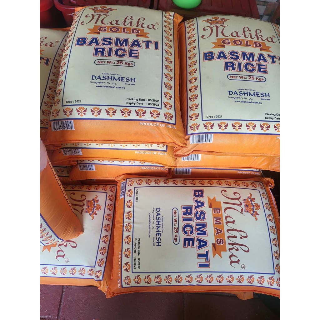Malika Basmati Rice 25kg | Shopee Philippines