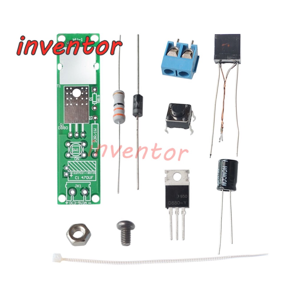 HV-1 High Voltage Igniter DIY Kit Arc Ignition Parts Generator ...