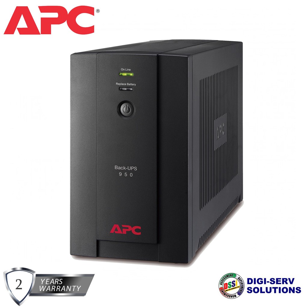 APC Back-UPS BX950U-MS 950VA, 230V, AVR, Universal and IEC Sockets ...