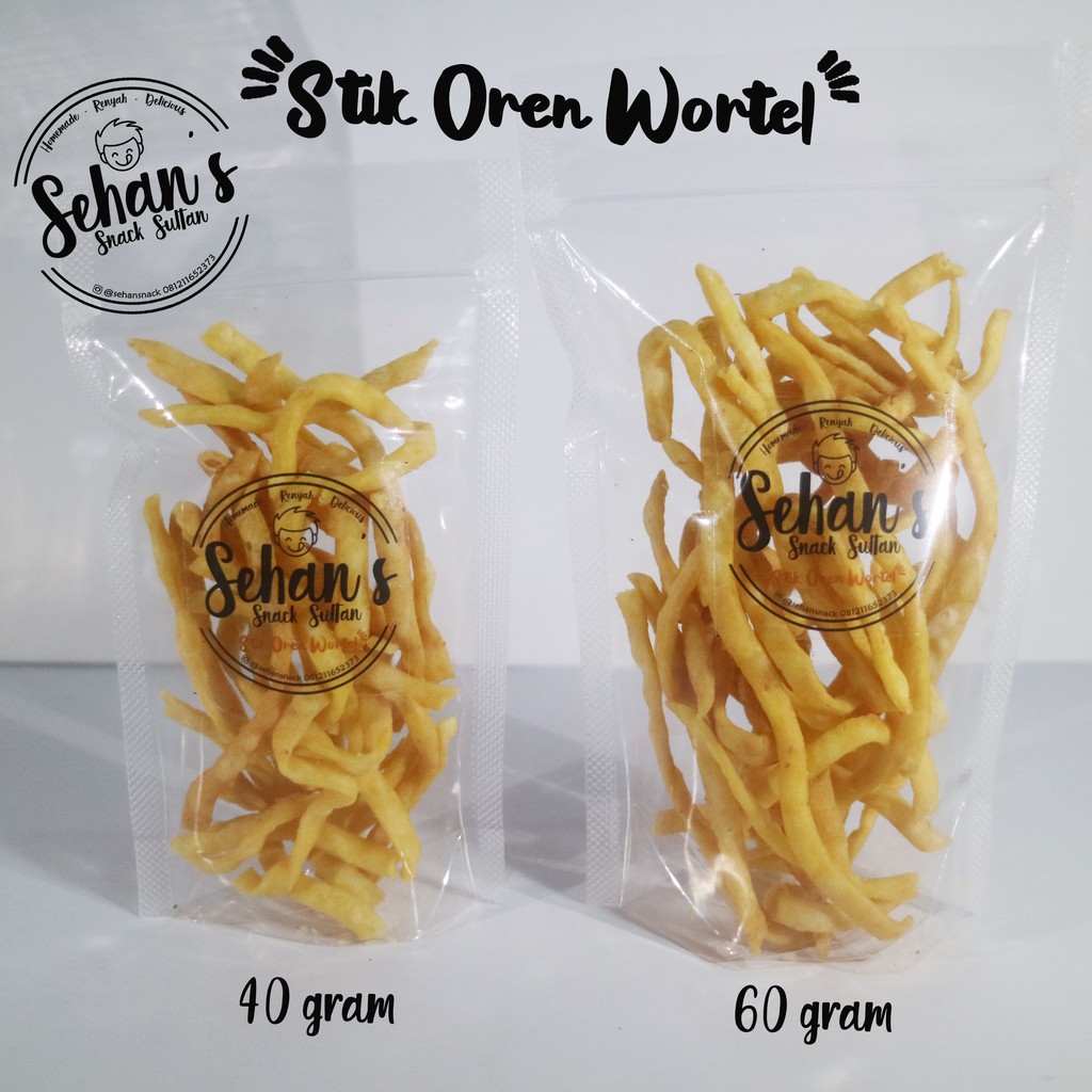 Carrot Oren Stick by Sehan's Snack Sultan - Crispy Snack Homemade ...